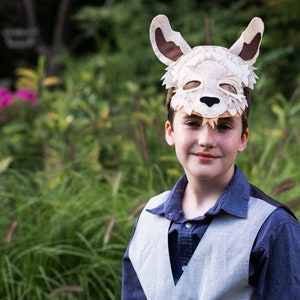 Tina the Llama Felt Mask and Tail Costume - Etsy