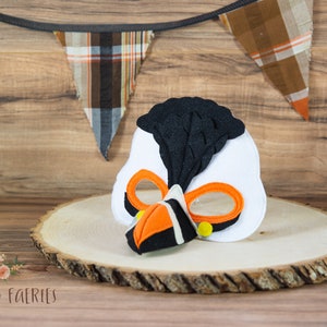 Lunde the Puffin Mask for Costume or Pretend Play - Etsy