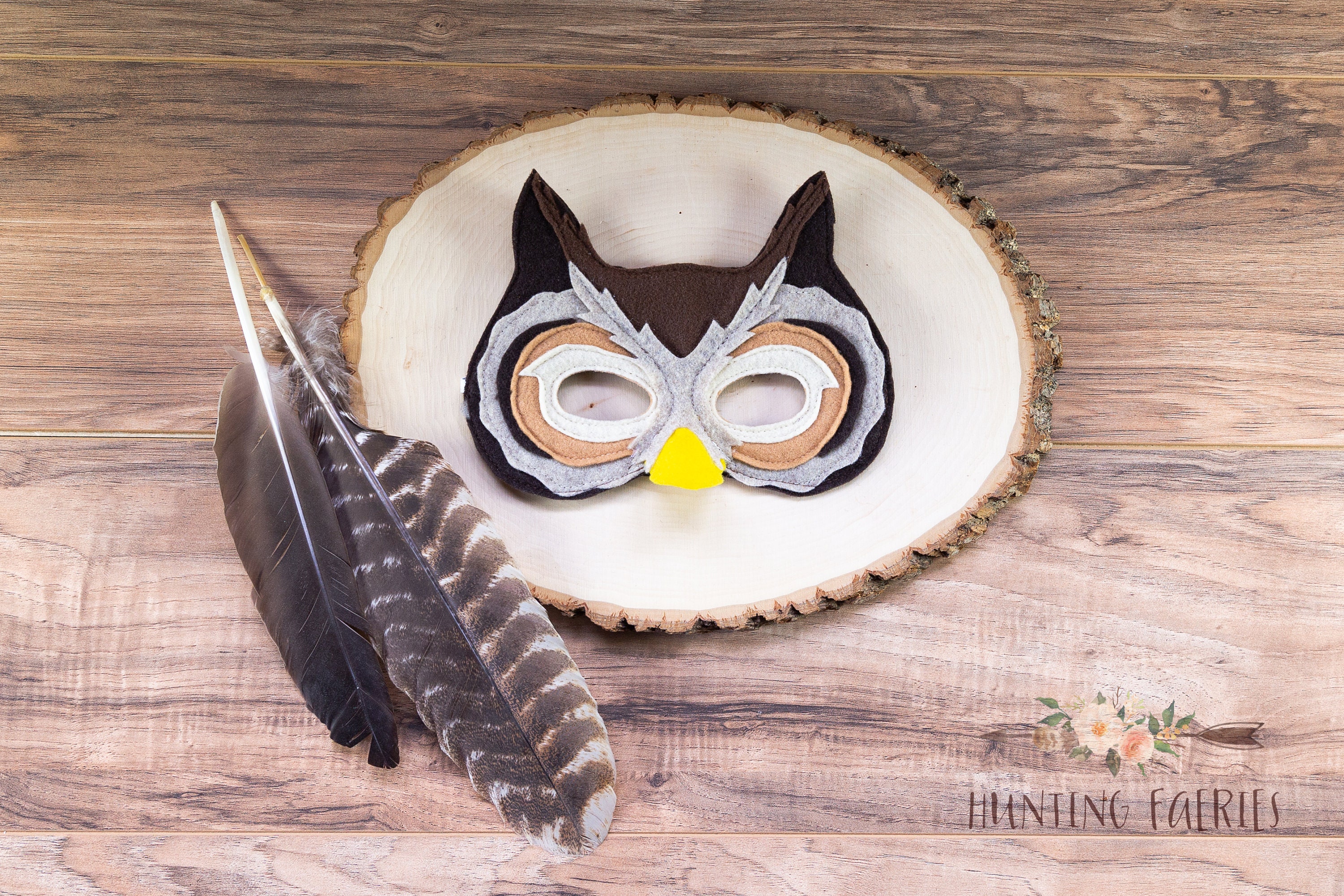 Oliver the Owl Mask for Pretend Play Costume - Etsy