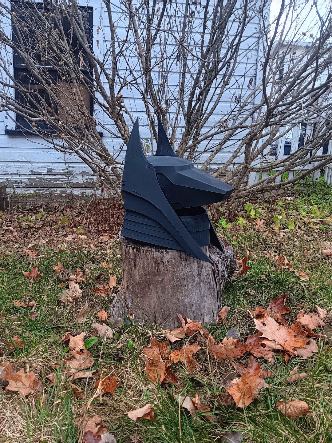 Hood of the Exile Warlock Helmet (wearable) - Etsy