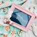 Seashell Picture Frames Coastal Decor in Pink 5x7 - Etsy