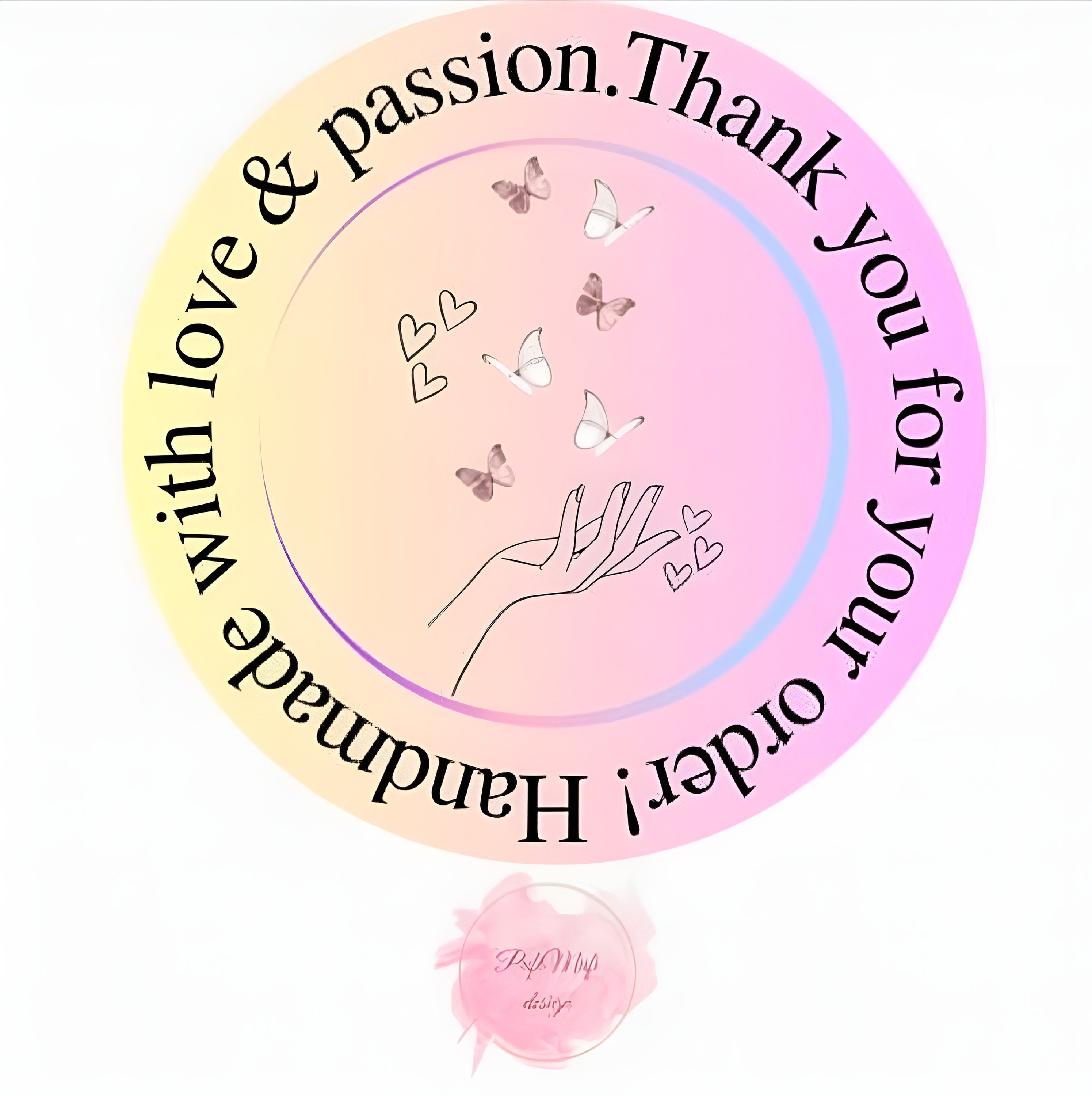 Cute Sticker Design for Small Business : - Etsy