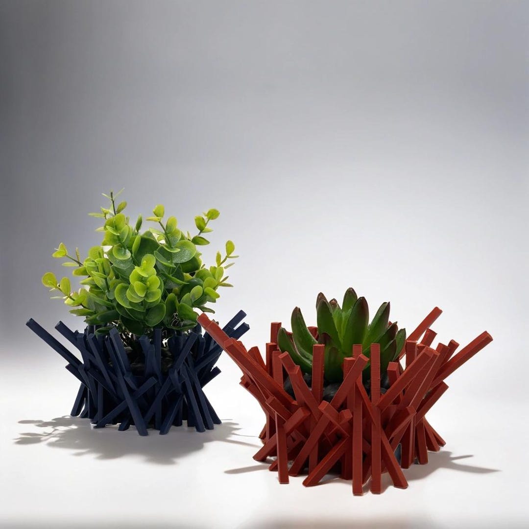 Birds Nest Planter Birds Nest Plant Pot Nature-inspired Indoor Planter ...