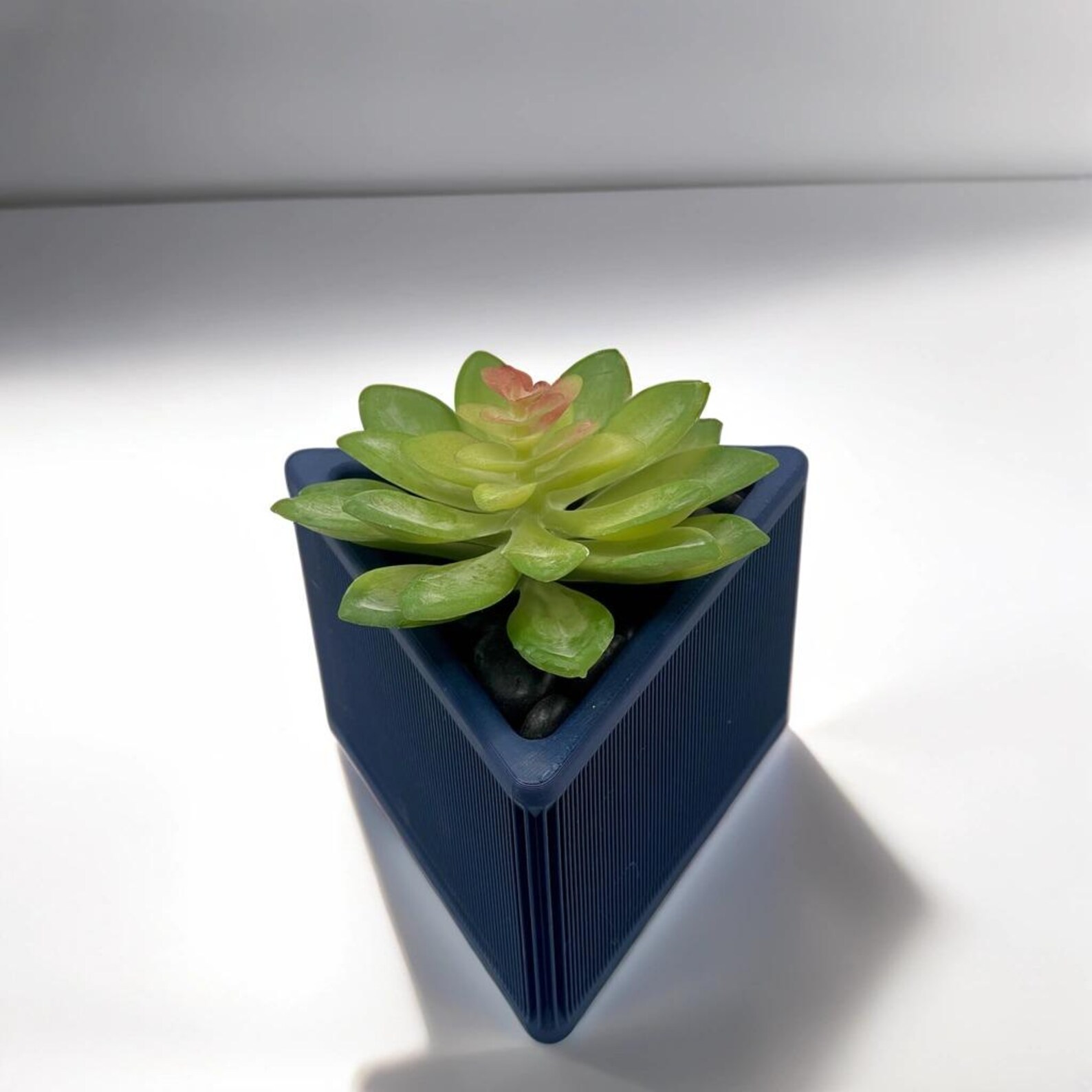 Triangle Planter Triangle Pot Modern Geometric Planter Contemporary ...