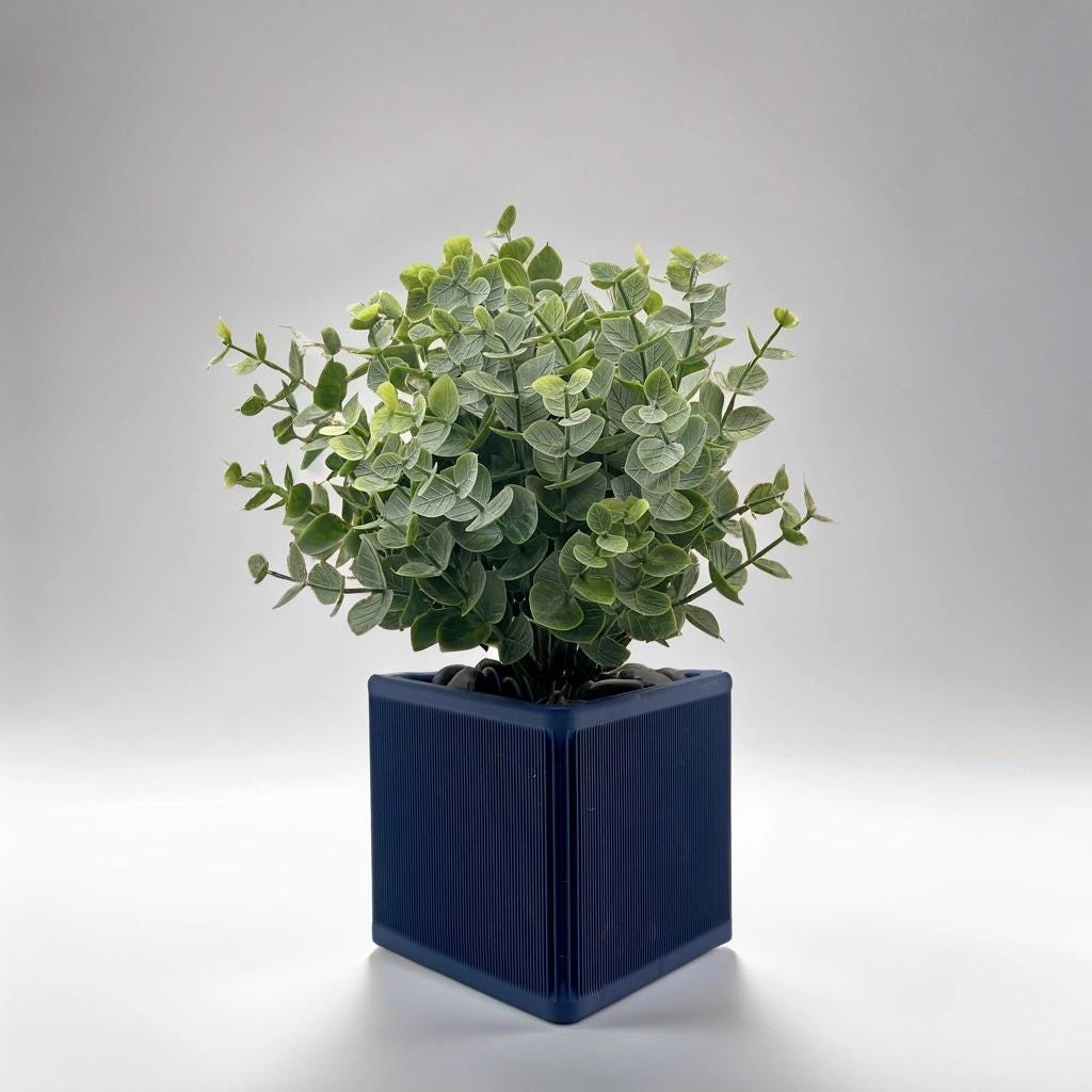 Triangle Planter Triangle Pot Modern Geometric Planter Contemporary ...