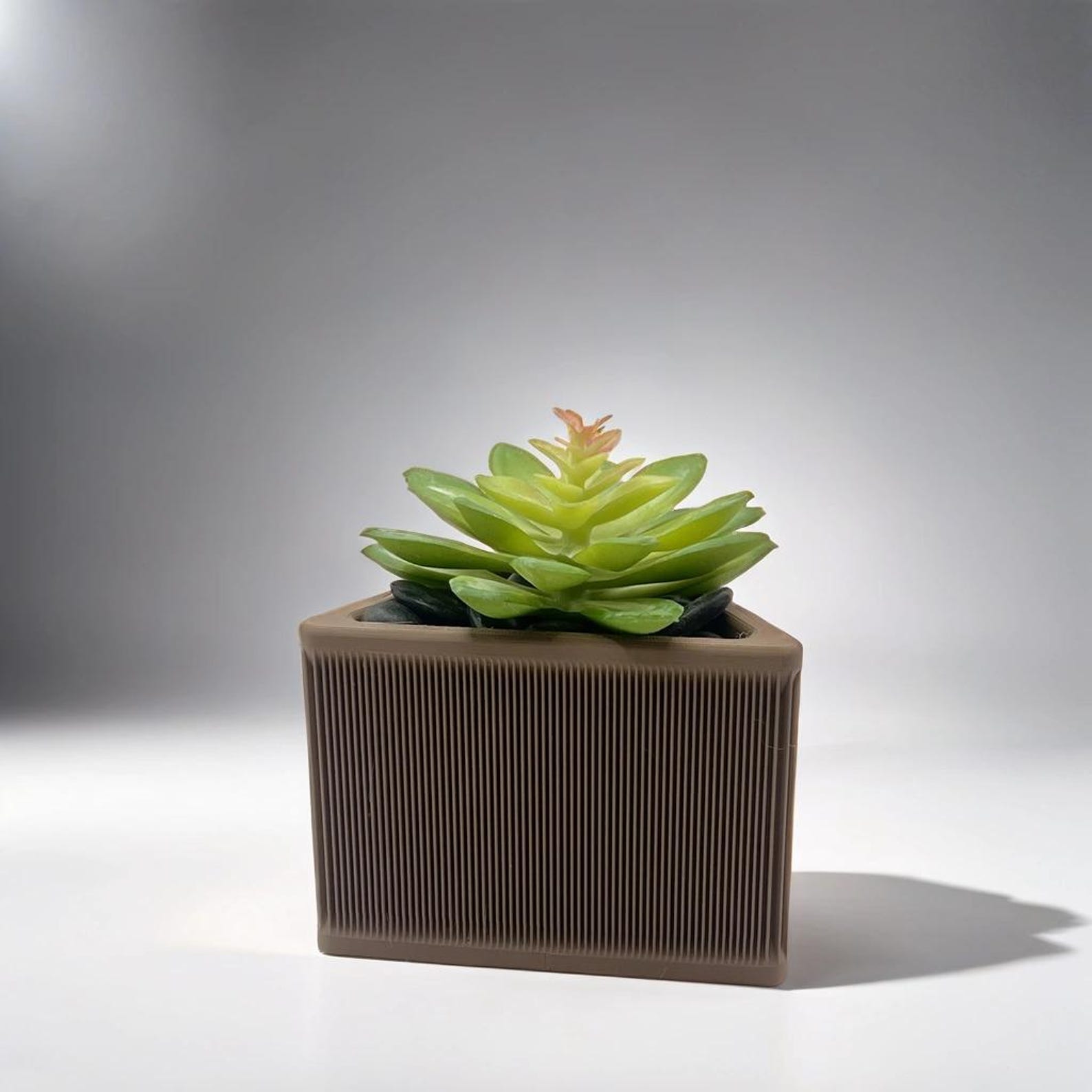 Triangle Planter Triangle Pot Modern Geometric Planter Contemporary ...