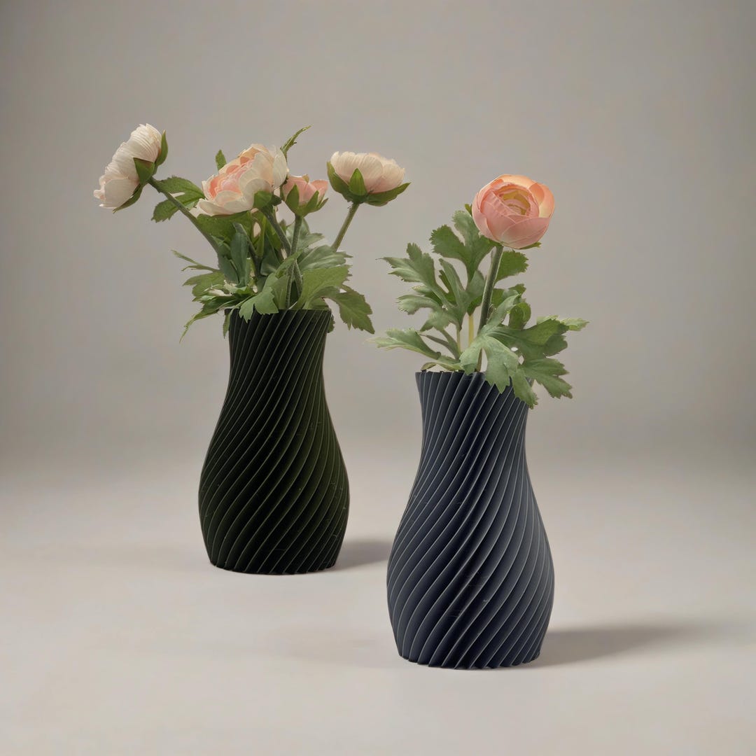 Elegant Curve Vase Vase Elegance Curve Elegant Vase Curve Vase Flower ...