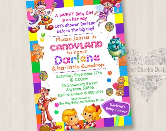 Candyland Baby Shower - Etsy