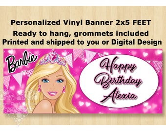Barbie Banner | Etsy