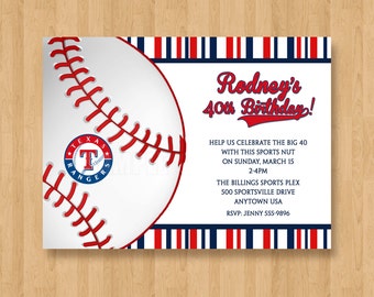 Texas Birthday Invitation - Etsy