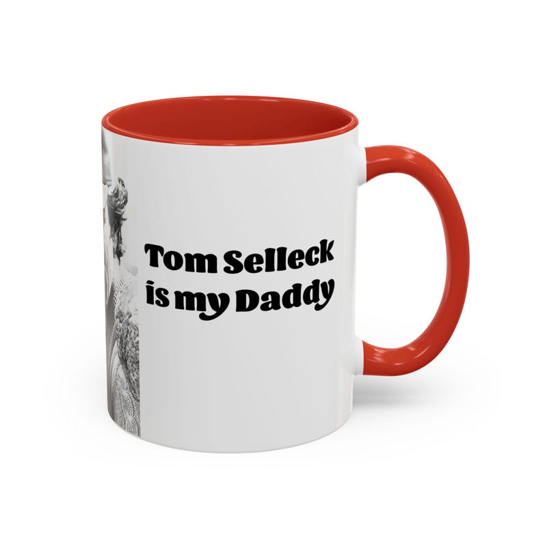 Tom Selleck Mug, Magnum PI Coffee Cup, 80s TV Show Gift, Funny Dad Mug ...