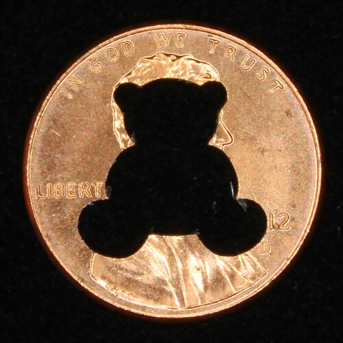 Lucky Penny With Smiley Face Cut Out | Etsy
