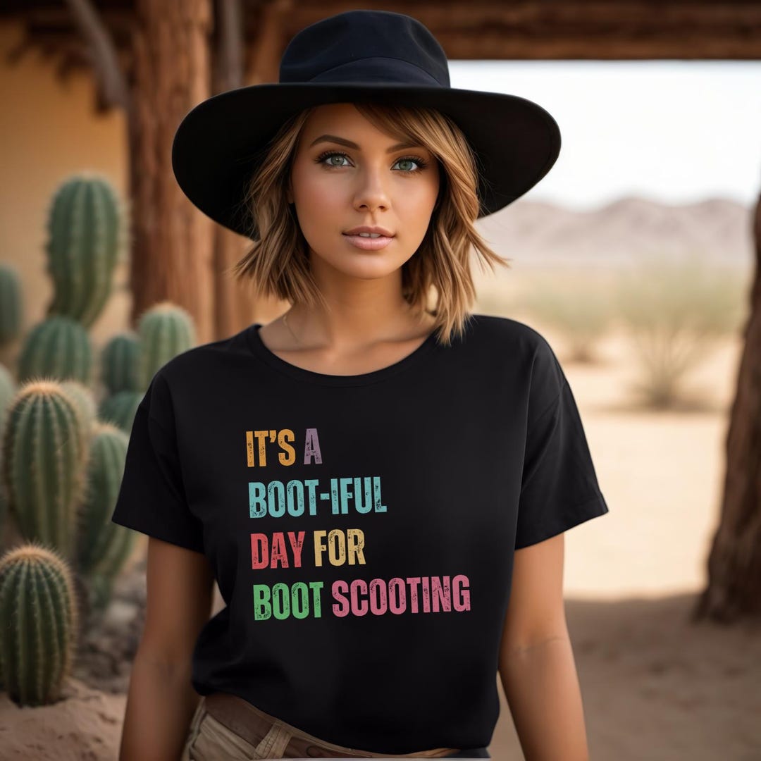 Line Dancing Shirt, Line Dancer Western Gift for Her, Its a Boot-iful Day for Boot-scootin Shirt ...