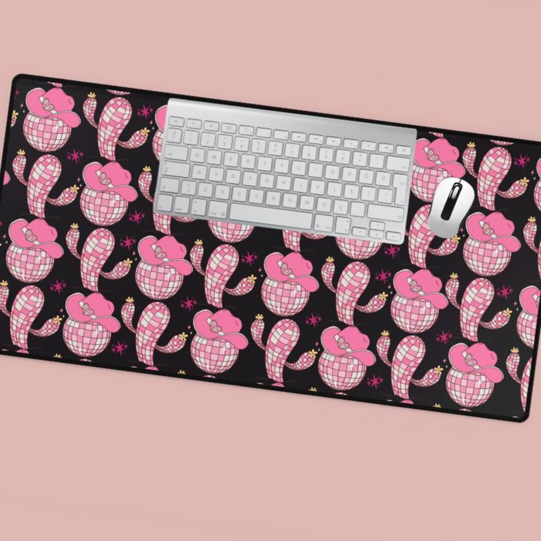 Disco Cowgirl Keyboard Mat Desk Decoration, Gaming Mousepad Teen Girl ...
