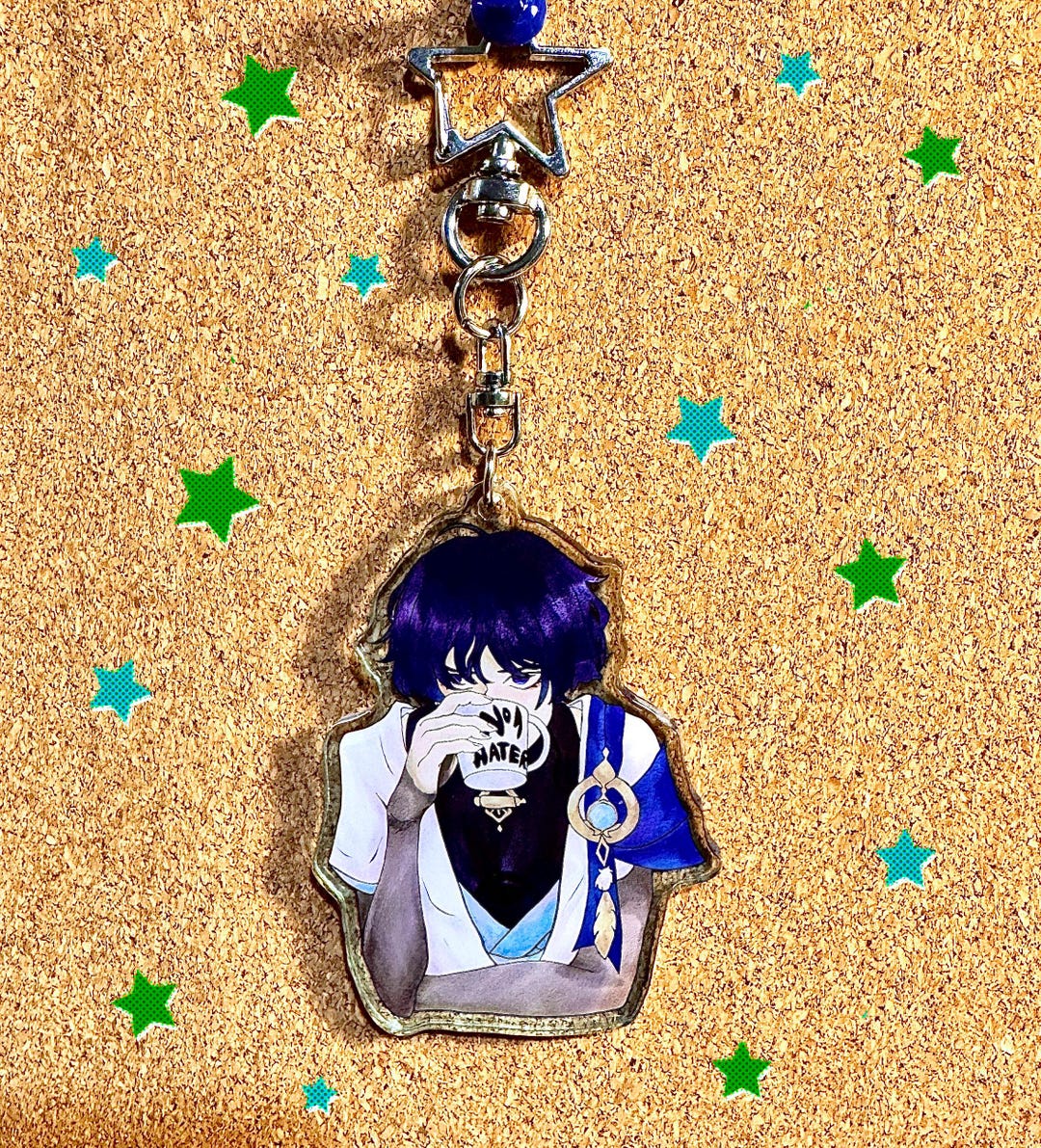 Genshin Impact Scaramouche/wanderer Keychain - Etsy