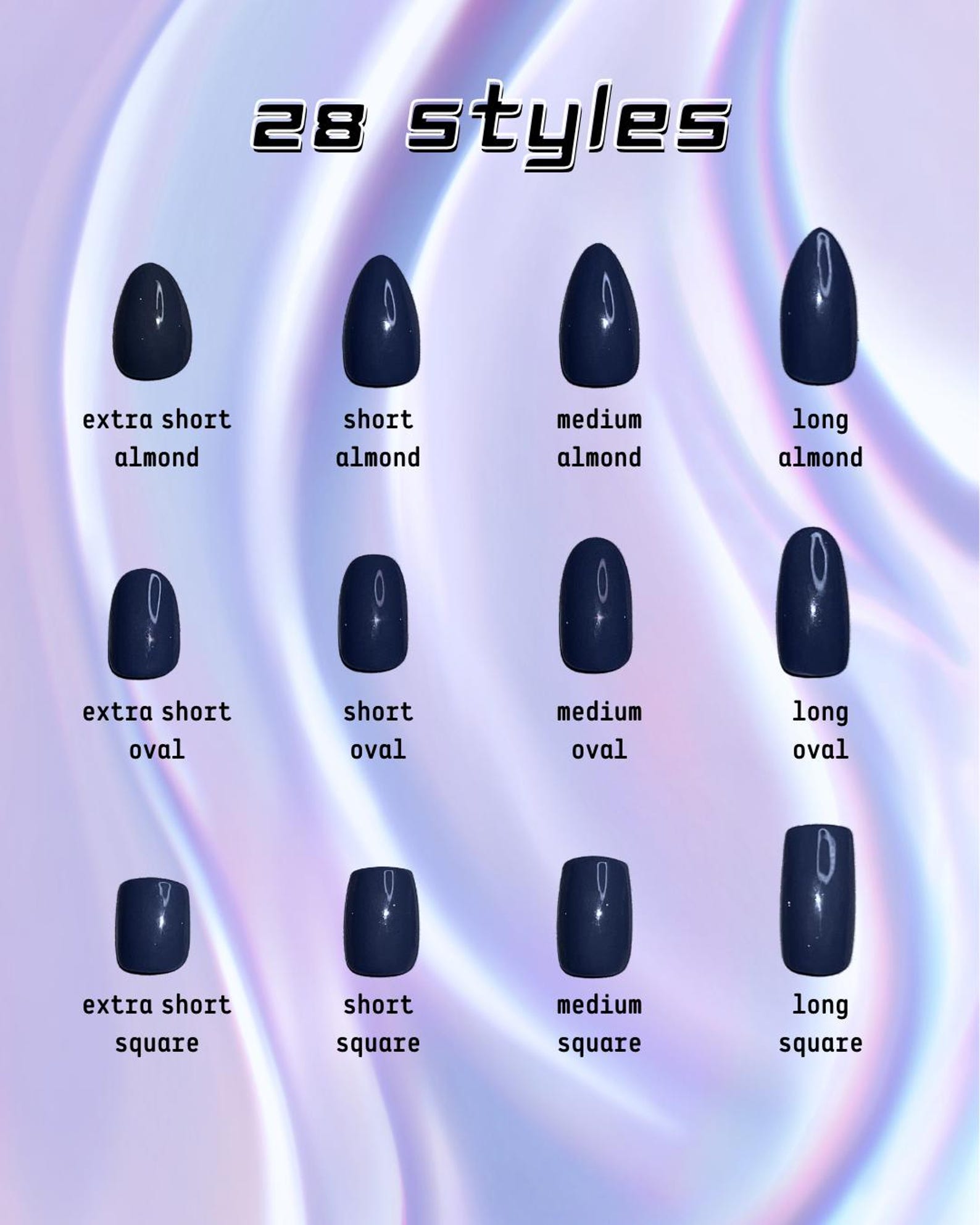 Illit Magnetic | K-pop Nails | Custom Shapes & Lengths | Premium ...