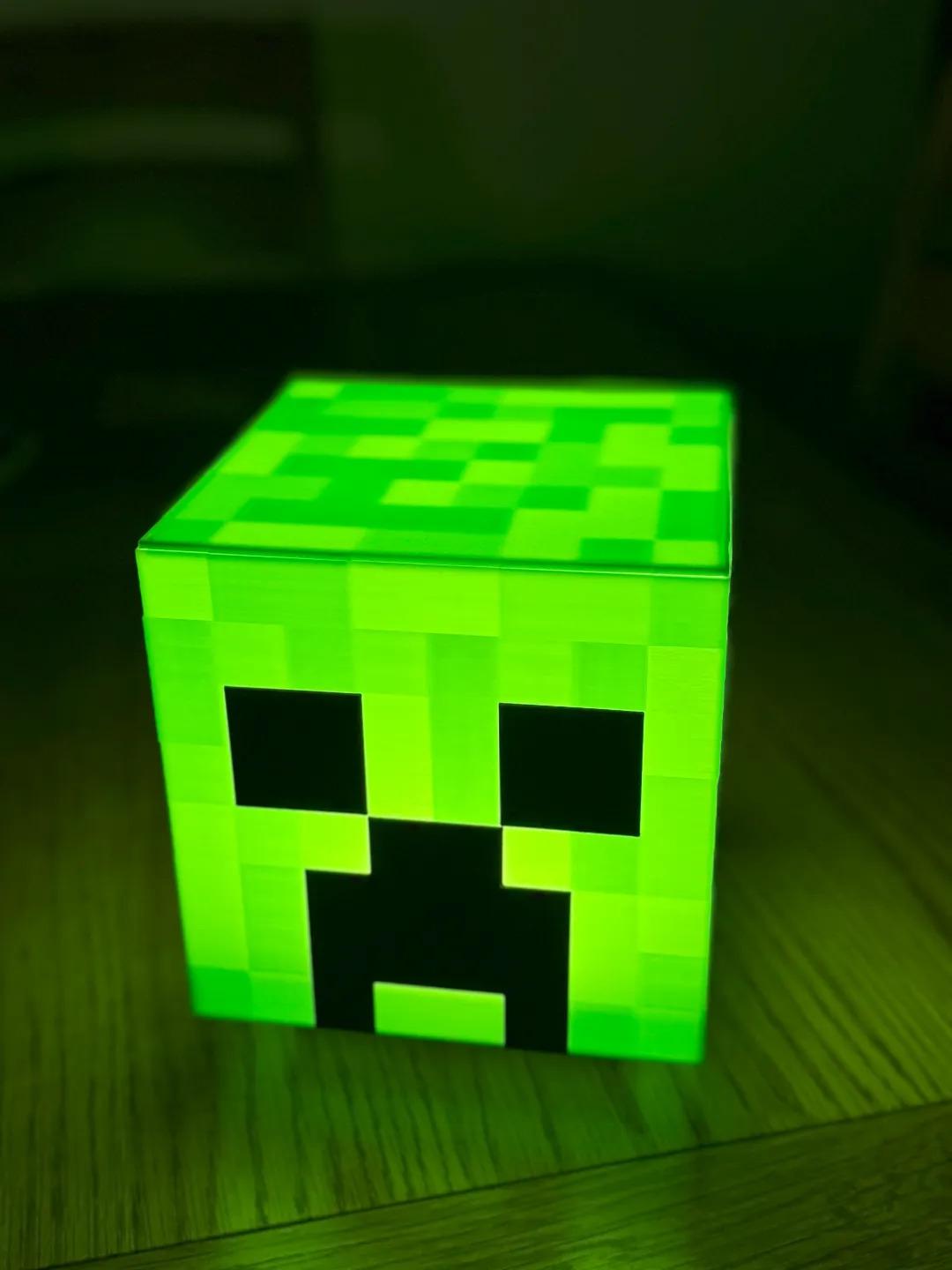 Minecraft Creeper LED Light STL/3D Model - Etsy