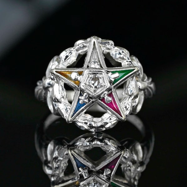 Order of Eastern Star Rings for Women - Etsy