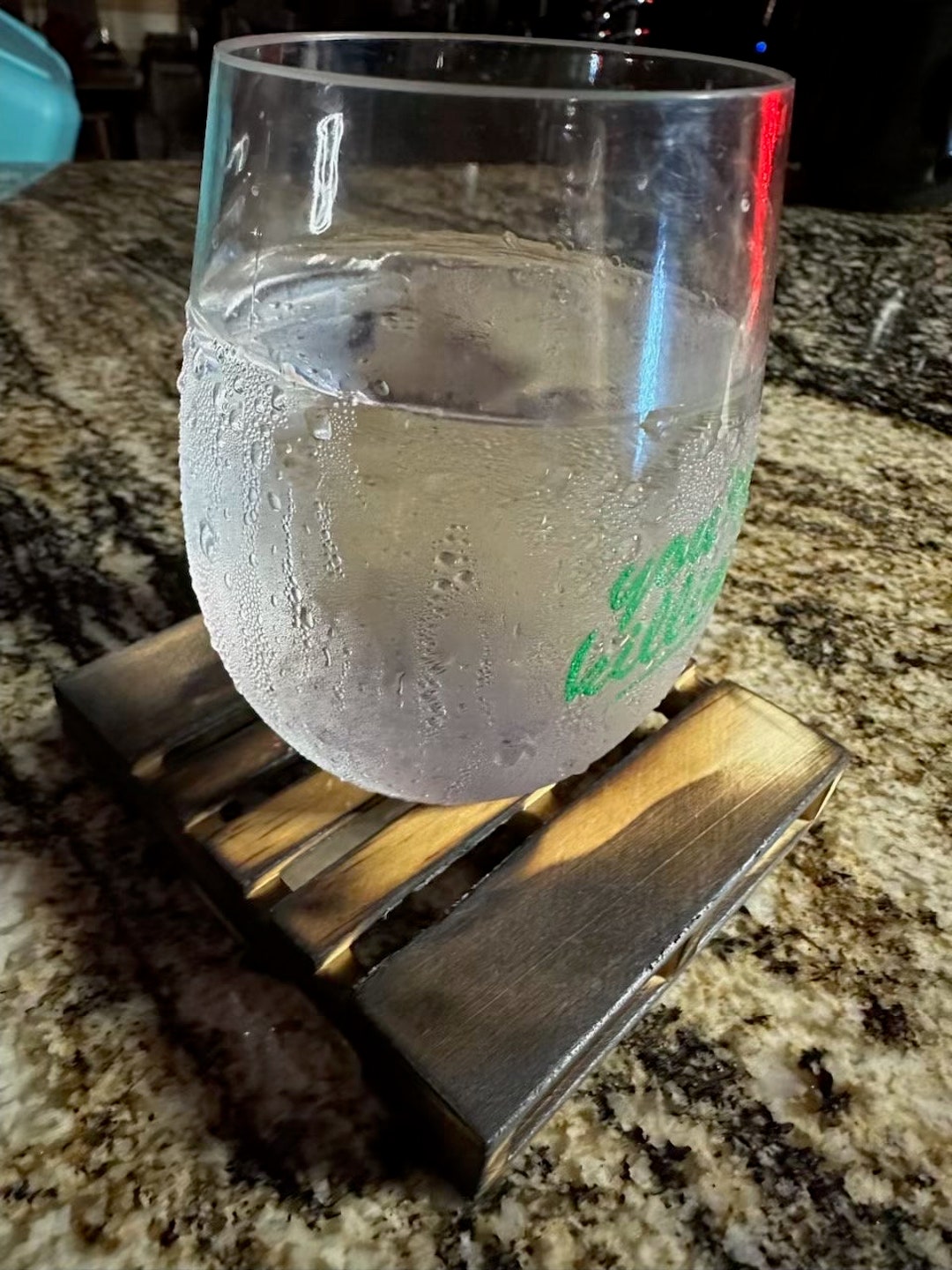 3 1/2 Inch by 4 Inch Burnt Pallet Coasters 4 Pack - Etsy