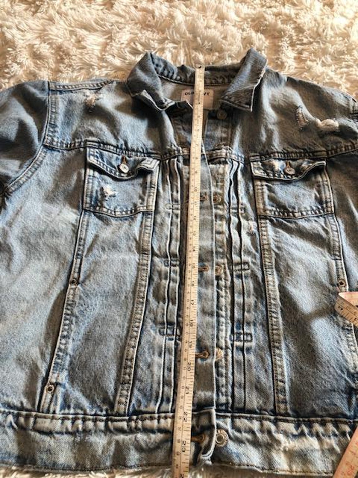 Florida Georgia Line Up-cycled Denim Jacket Women Size Large - Etsy