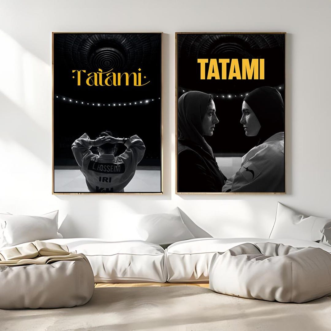 Tatami 2024 Movie Posters, Frameless, Canvas Posters, Holiday Gifts ...