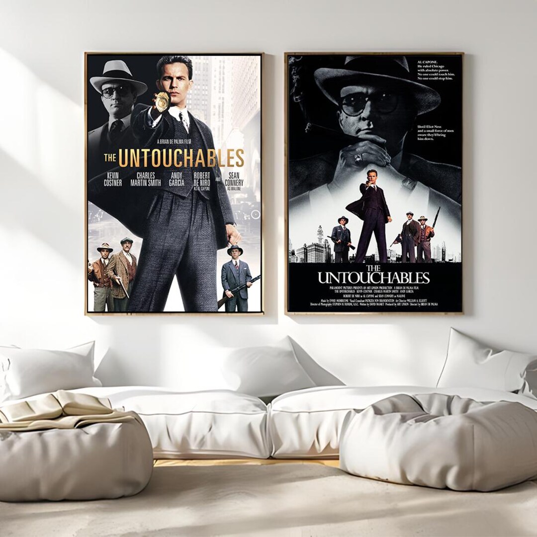 The Untouchables Movie Posters, Frameless, Canvas Posters, Holiday ...
