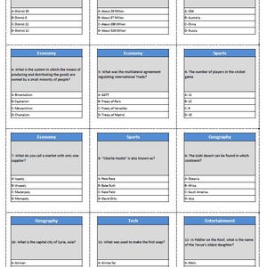 Pub Multiple Choice Trivia Questions - Etsy