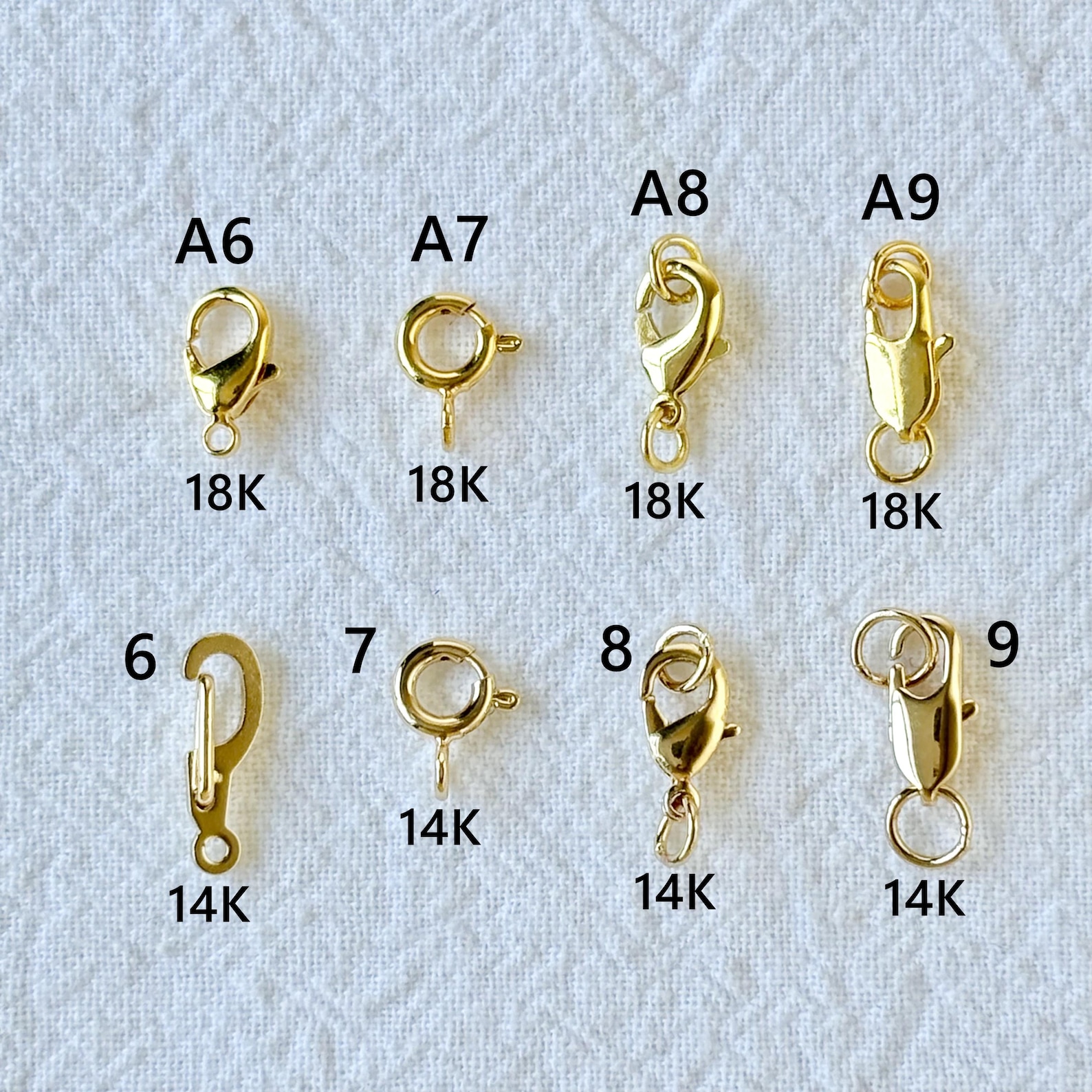 Gold Clasp, Lobster Claw/lever/heart/magnetic Clasp Necklace/hook ...