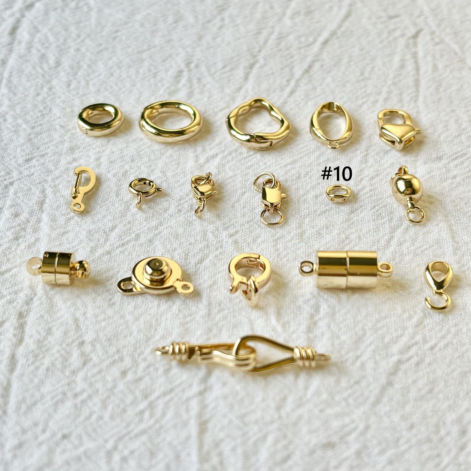 Gold Clasp, Lobster Claw/lever/heart/magnetic Clasp Necklace/hook ...