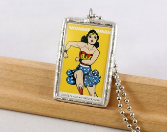 Comic Book Necklace - Etsy