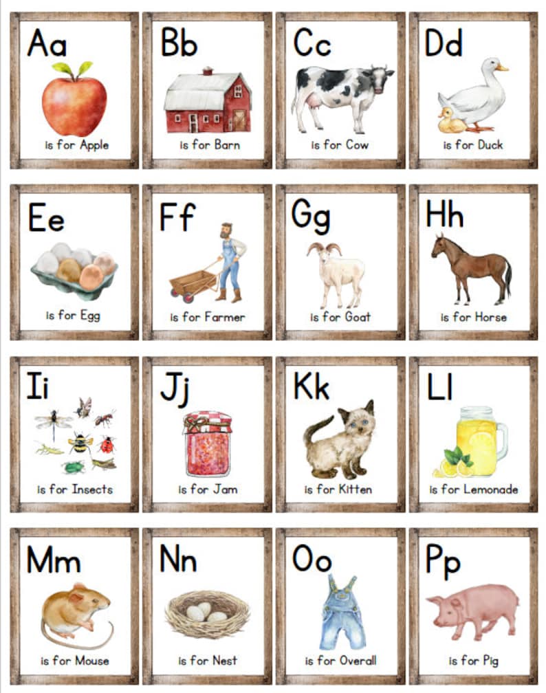 Farmhouse Classroom Bundle - Etsy