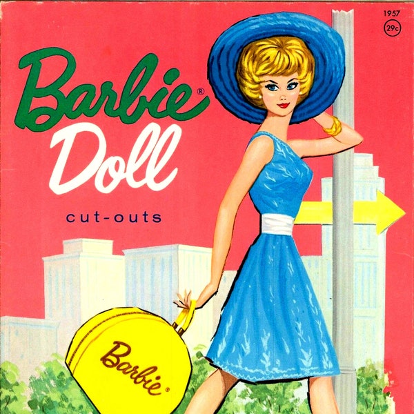 1962 Barbie Paper Doll - Etsy