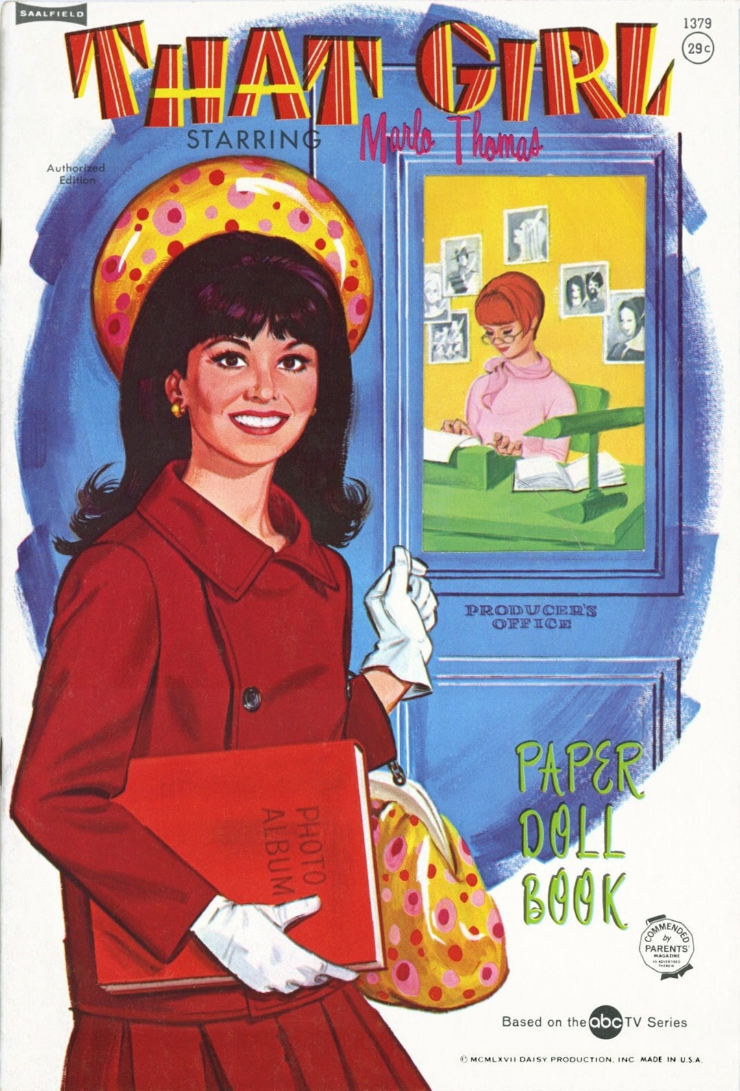That Girl, Paper Doll Book, 1960, Lowe, 10 Pages, TV Show, Ann Marie ...