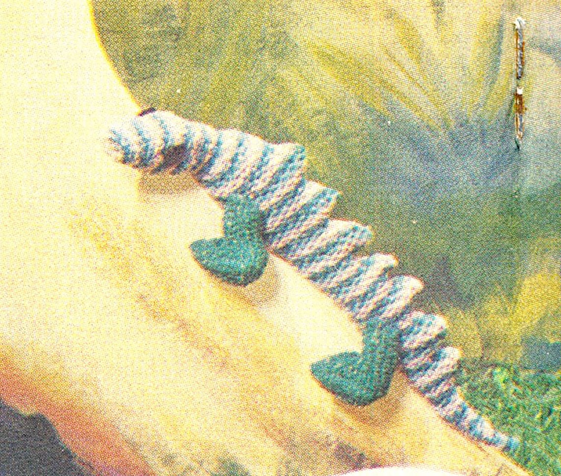 Knitted Lizard PDF Knitting Pattern Lizard Toy Lizard - Etsy