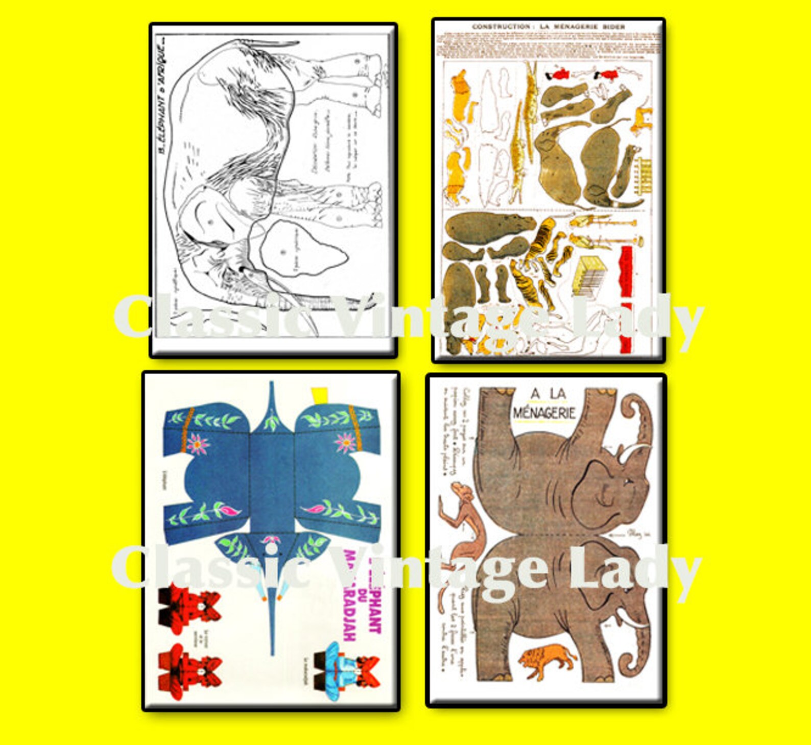 Paper Craft Elephant Projects - 25 Elephants - Paper Craft Animals ...