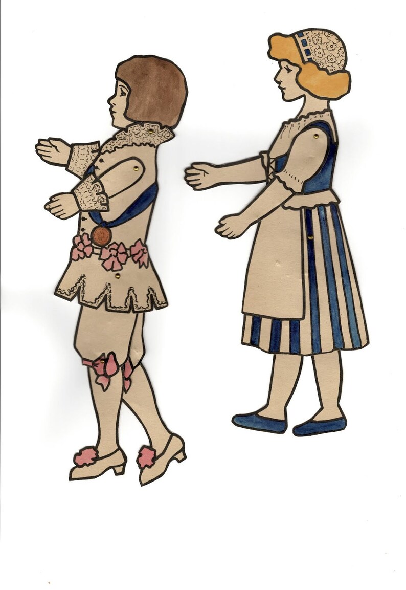 Fairy Tale Cut-outs Set. Vintage Paper Toy. Easy to Make. Story Telling ...