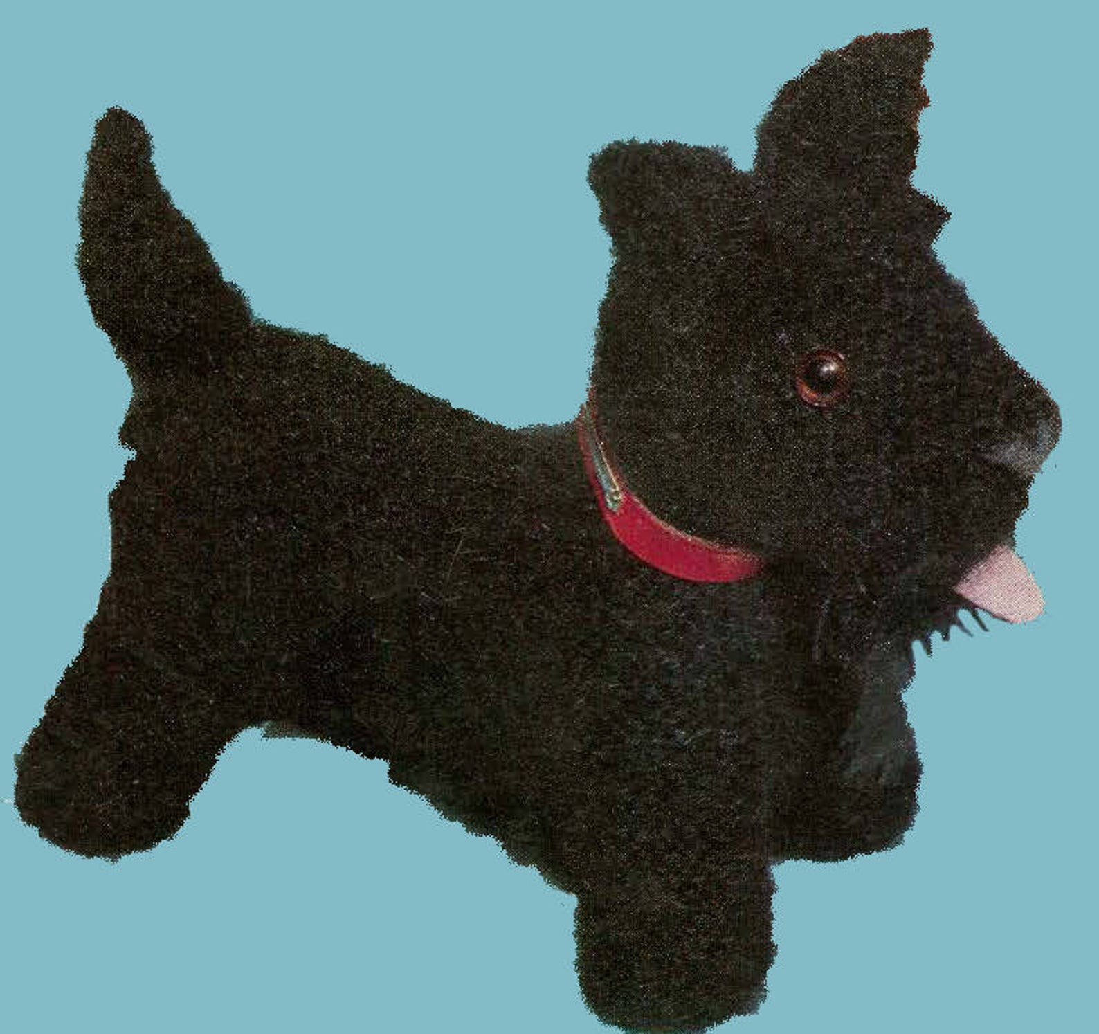 Knitted Lamb Scotty Dog Teddy Bear and Baby Bunting Doll - Etsy