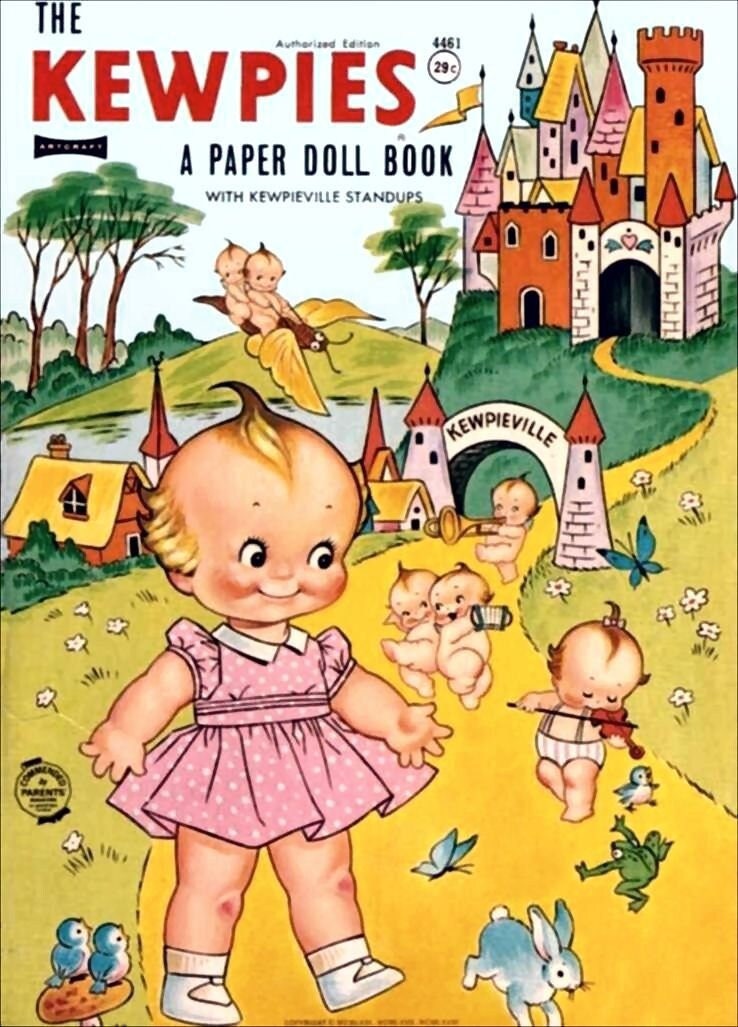 The Kewpies Paper Doll Book 1968 Saalfield With - Etsy