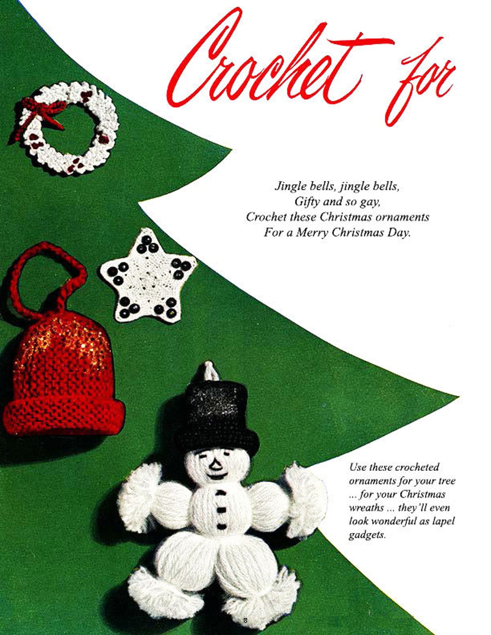 Crochet for Christmas. Crochet Patterns. Star Book No. 83. - Etsy