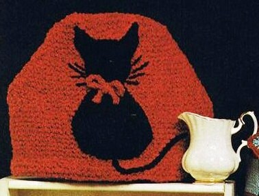 Knitted Windmill Tea Cosy Cat Tea Cosy and More. Retro - Etsy