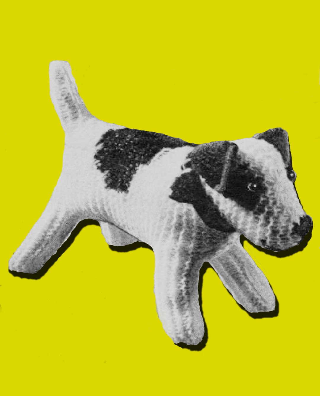 Terry the Terrier Bestway Knitted Toys. Vintage. Knitted Toy. Dog ...