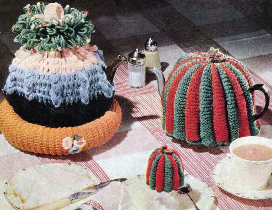 Fluted Tea Cosy - Egg Cosy -crochet Cosy - Teapot Nest - Greenock Tea ...
