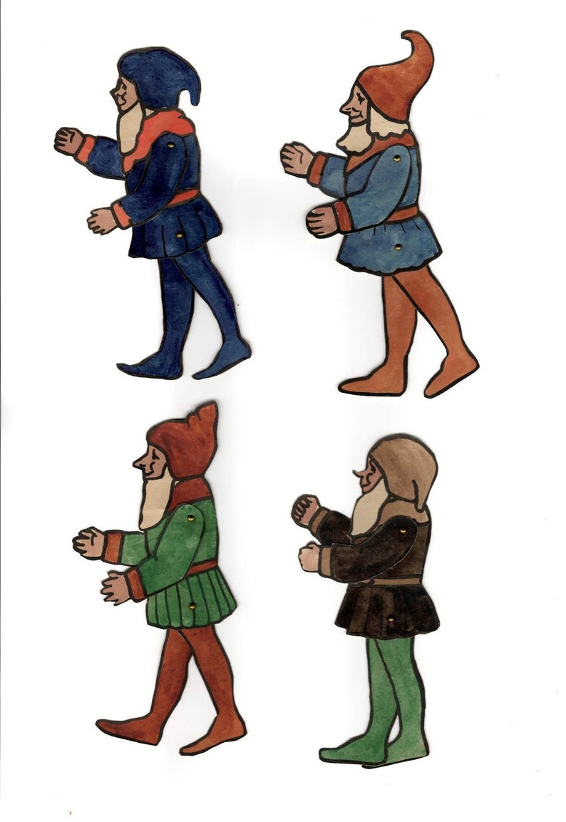 Fairy Tale Cut-outs Set. Vintage Paper Toy. Easy to Make. - Etsy