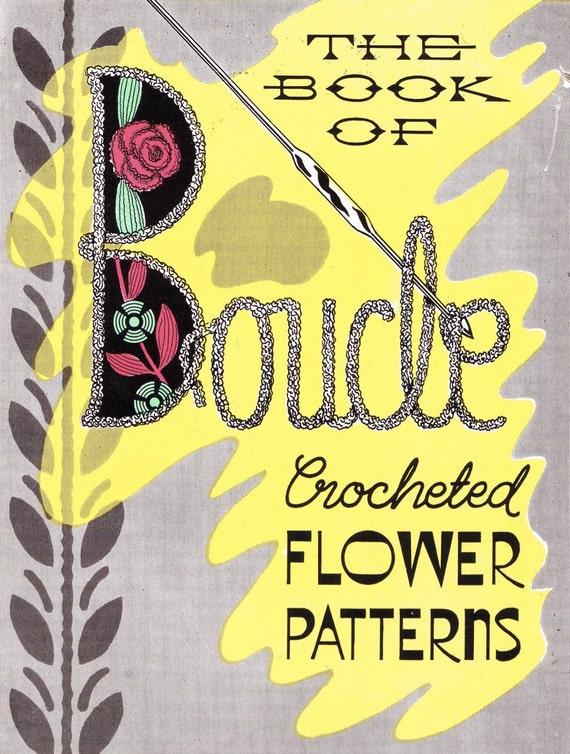 The Book of Boucle Crocheted Flowers Digital Download - Etsy