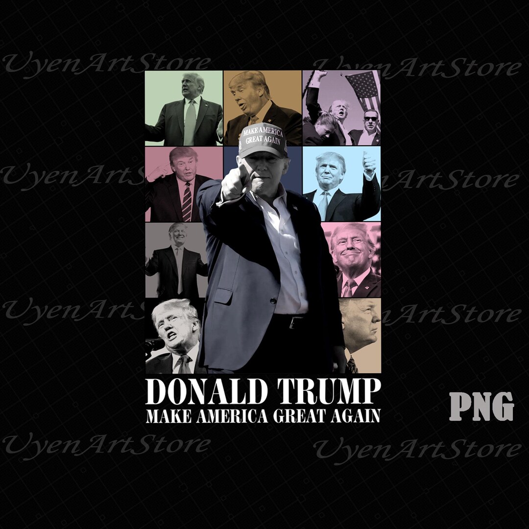 Trump Eras Make America Great Again 2024 Png, Swift and Trump Png, the ...