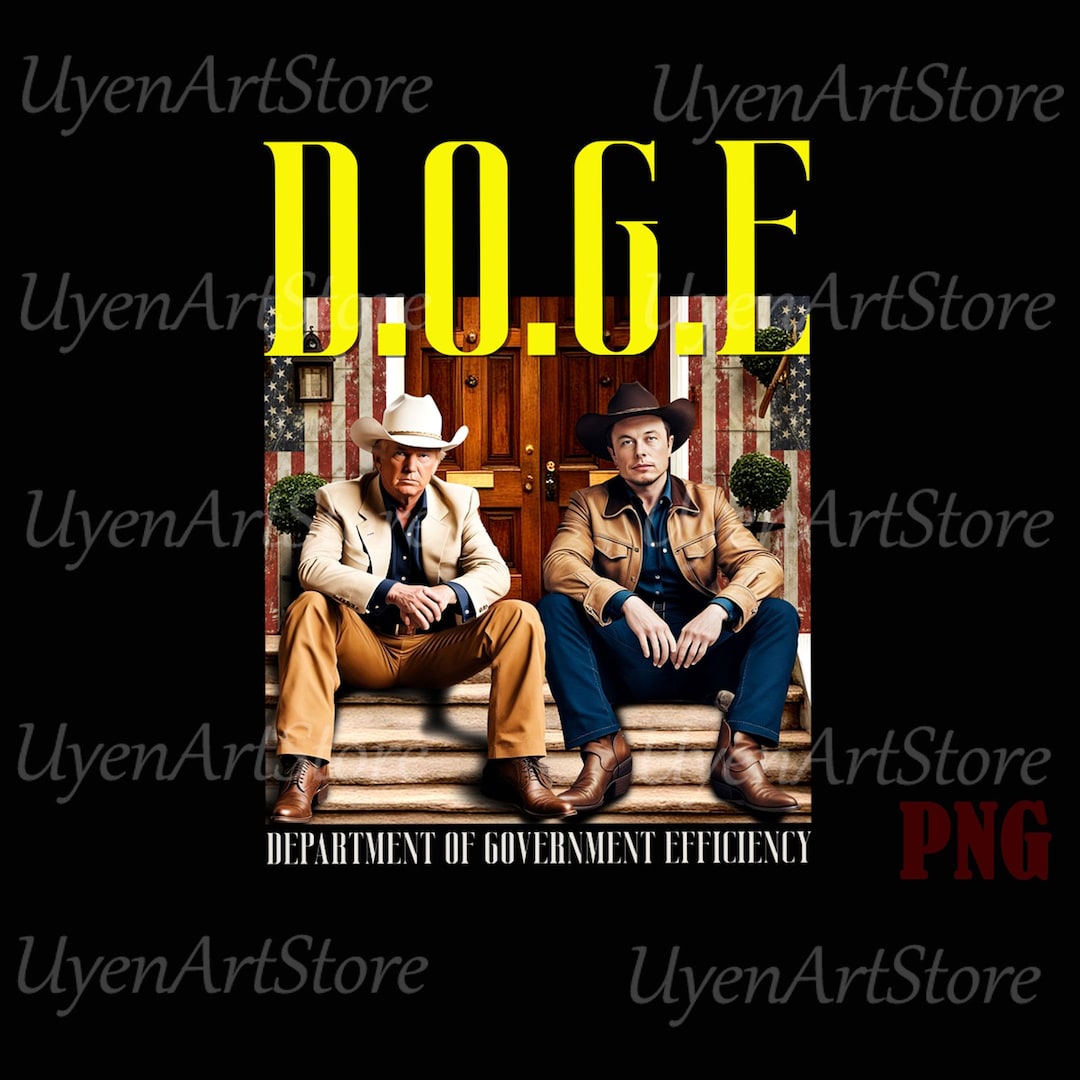 D.O.G.E. Meme Png, Funny Doge Elon Musk Trump Png, Department of ...