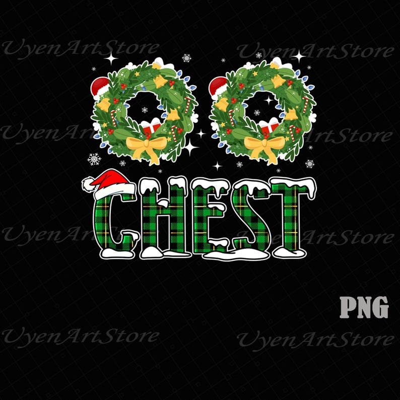 Chest PNG, Funny Matching Chestnuts Christmas Couples Chest Png ...