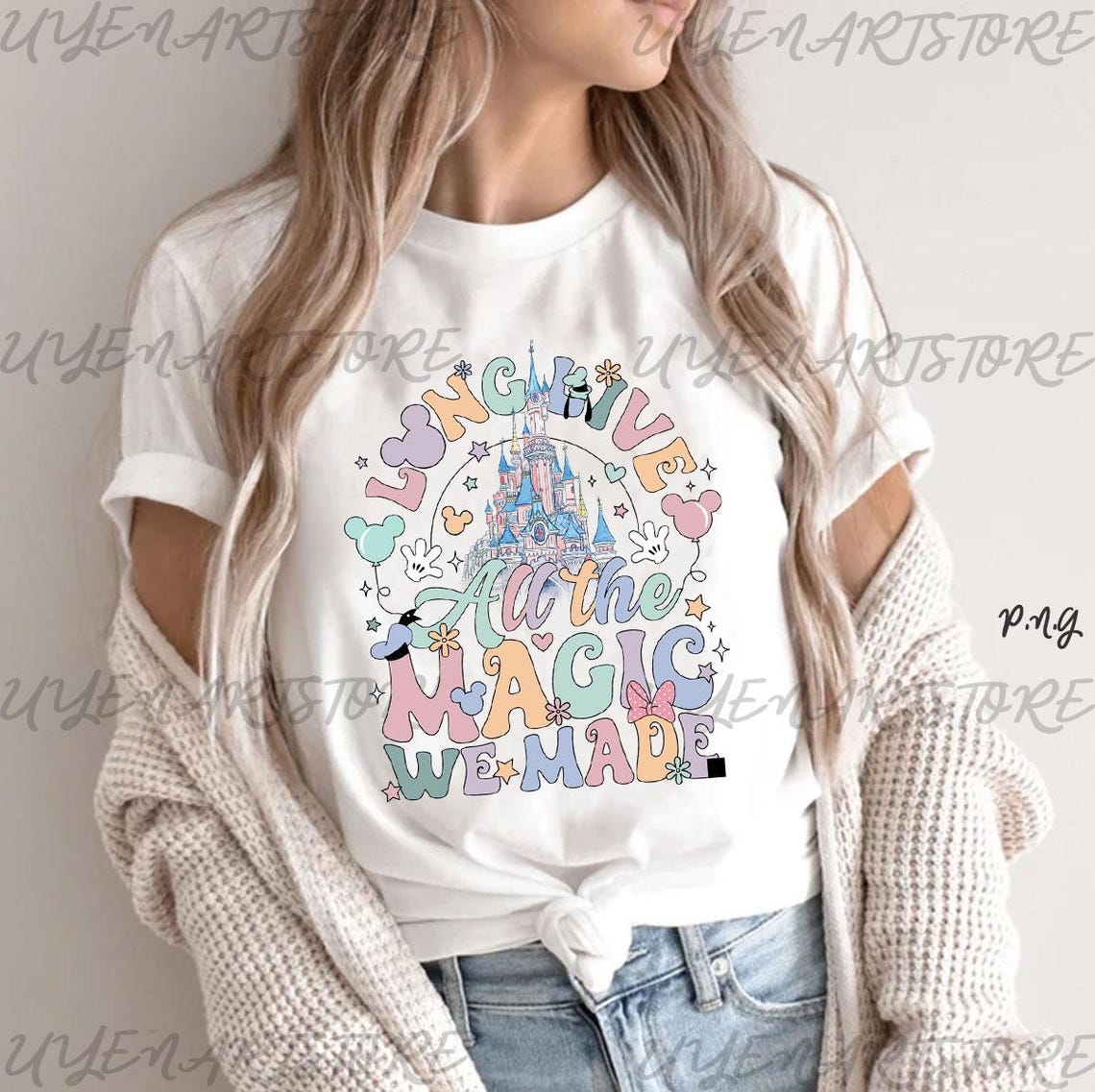 Long Live All the Magic We Made Png, Castle Png, WDW Disne World Trip ...