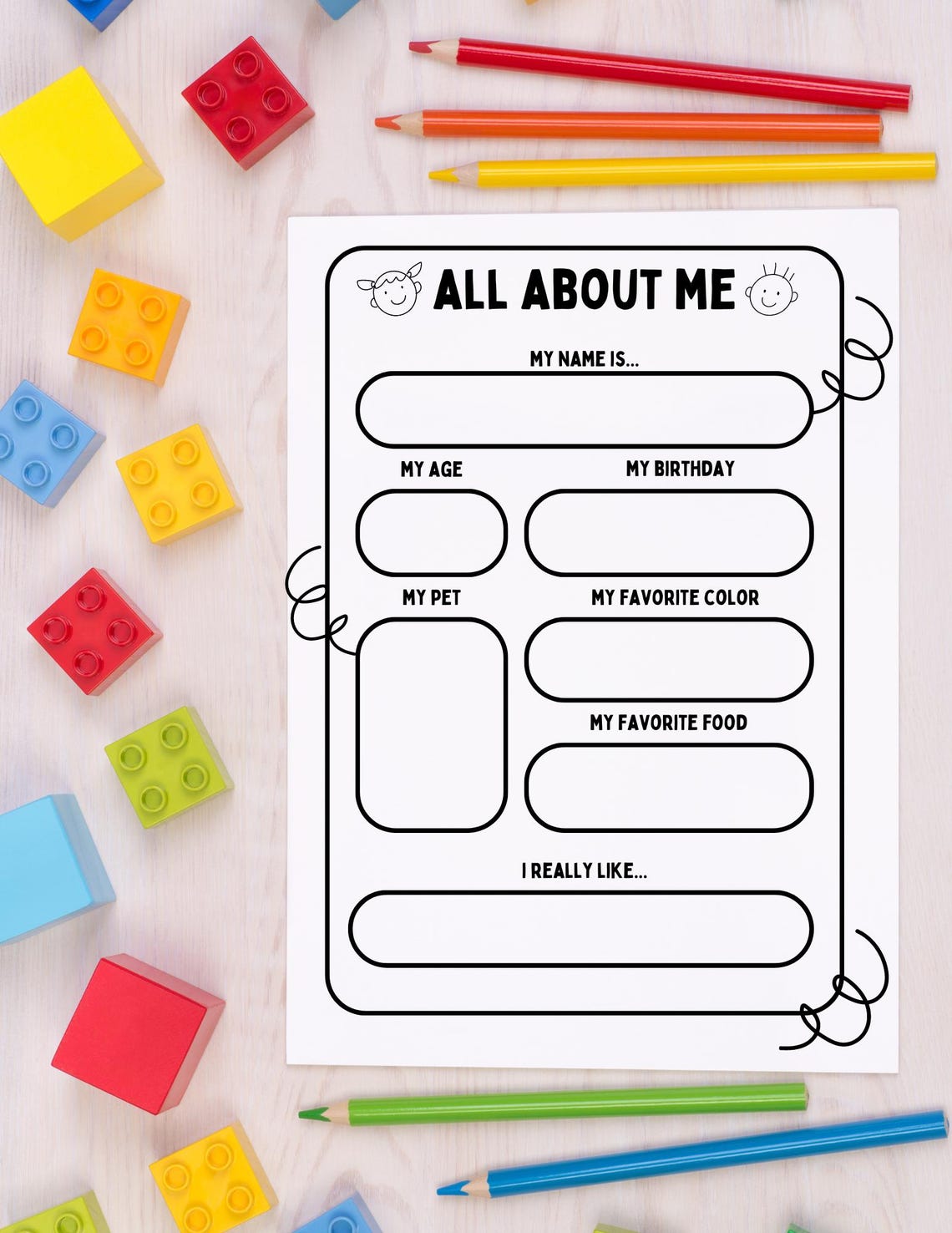 Social Emotional Learning Worksheet - Etsy