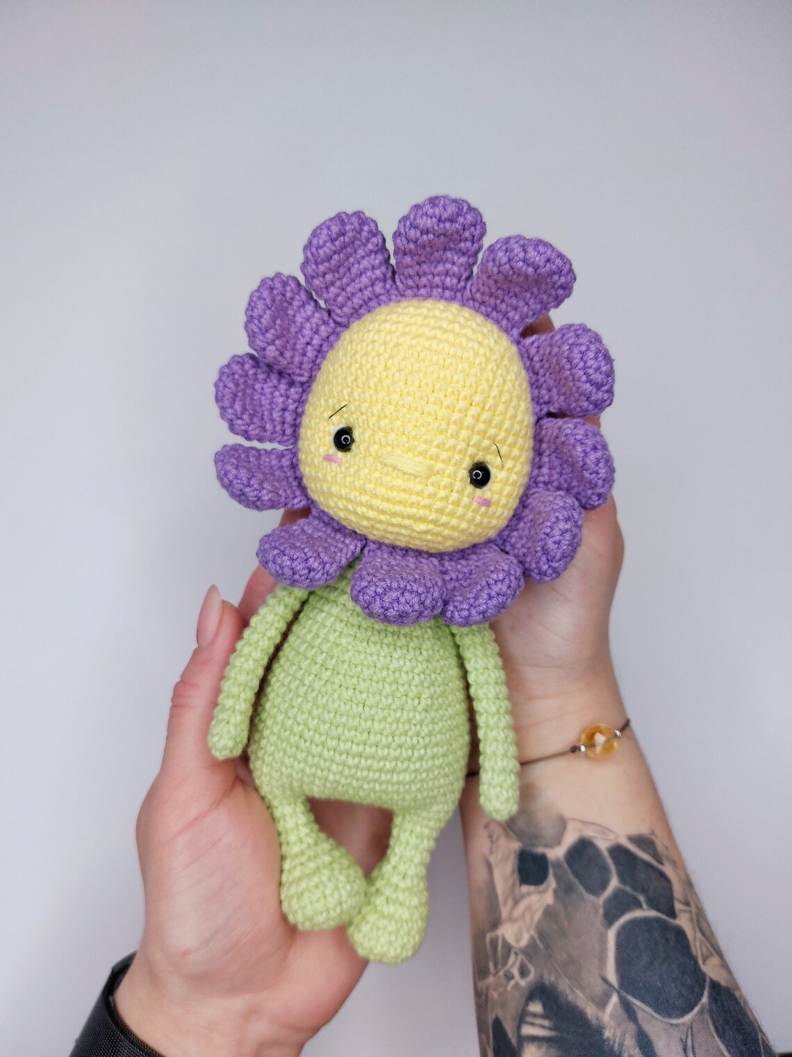 Adorable Crochet Flower Doll Pattern Cute Amigurumi PDF - Etsy